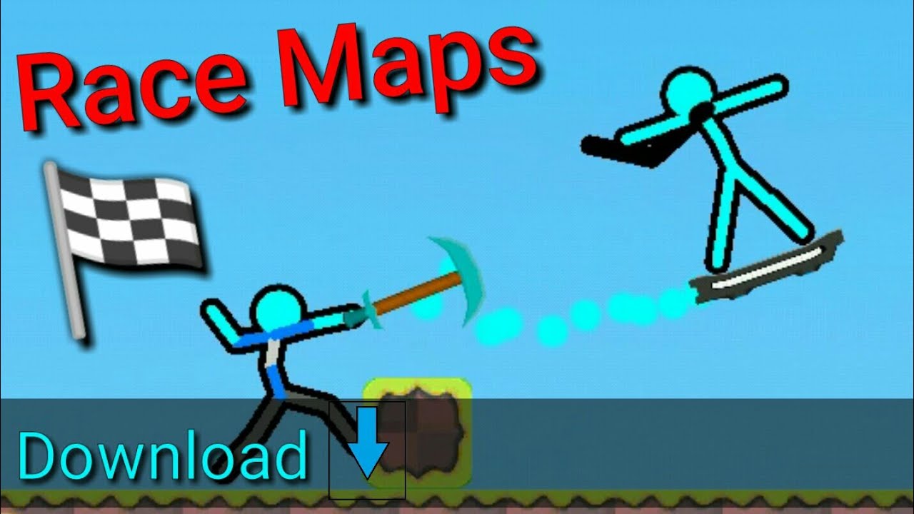 Race Maps [Download] - Supreme Duelist Stickman | DefenDefault4 - YouTube