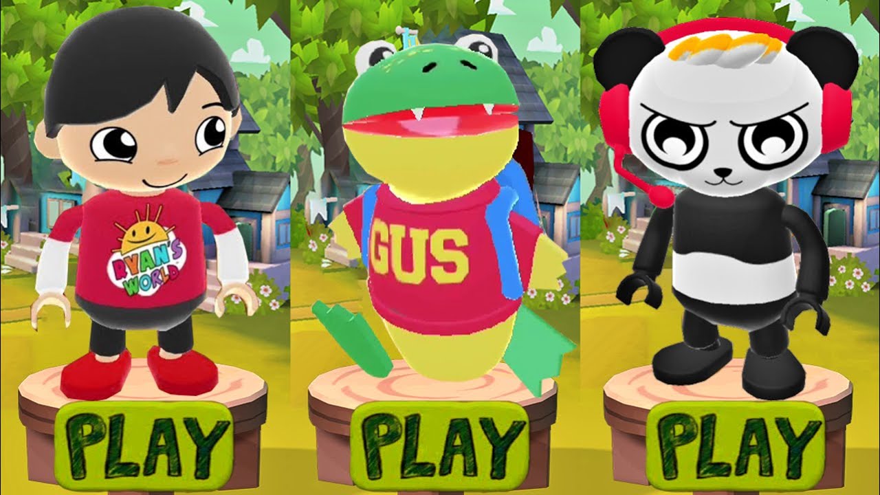 Tag with Ryan - Red T-Shirt Ryan vs Combo Panda Gus the Gummy Gator ...