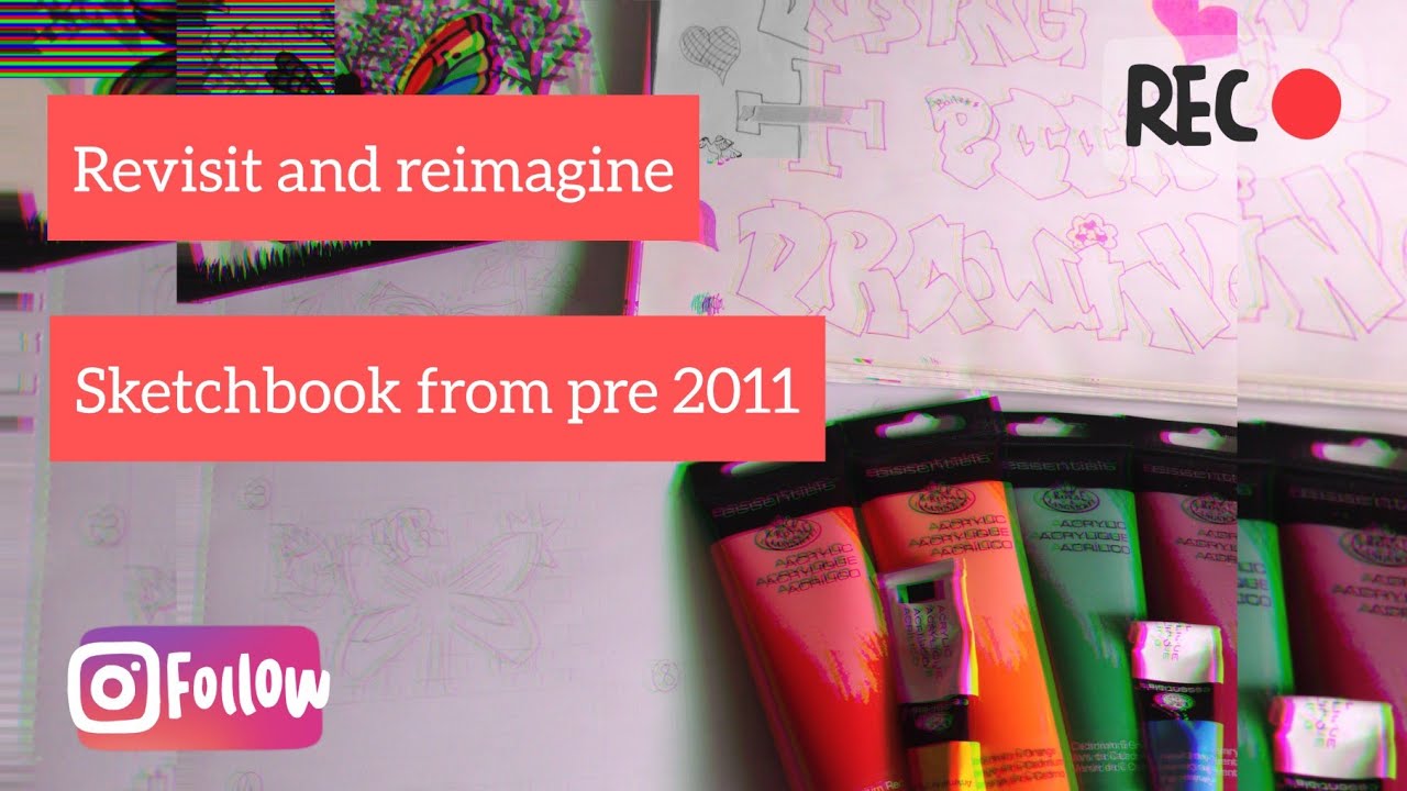 Revisit and reimagine #1 (recreate art ideas challenge) 🦄🌸 - YouTube