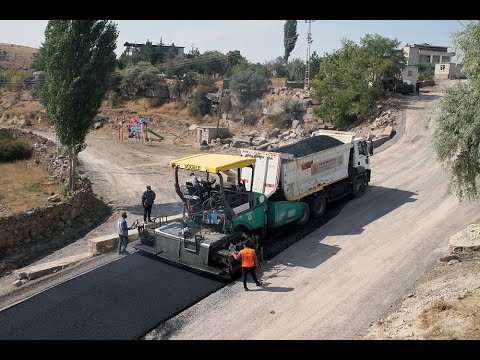 SOSUN VE ÖRENCİK YOLLARINA KIŞ ÖNCESİ ASFALT