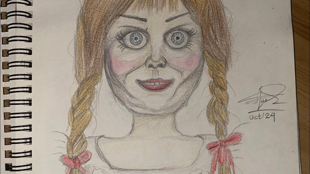 Annabelle drawing - YouTube