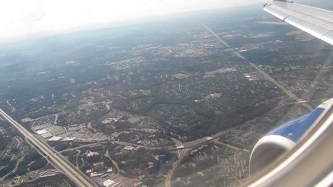 IAD HD United Airlines E170 Landing First Class Washington Dulles ...