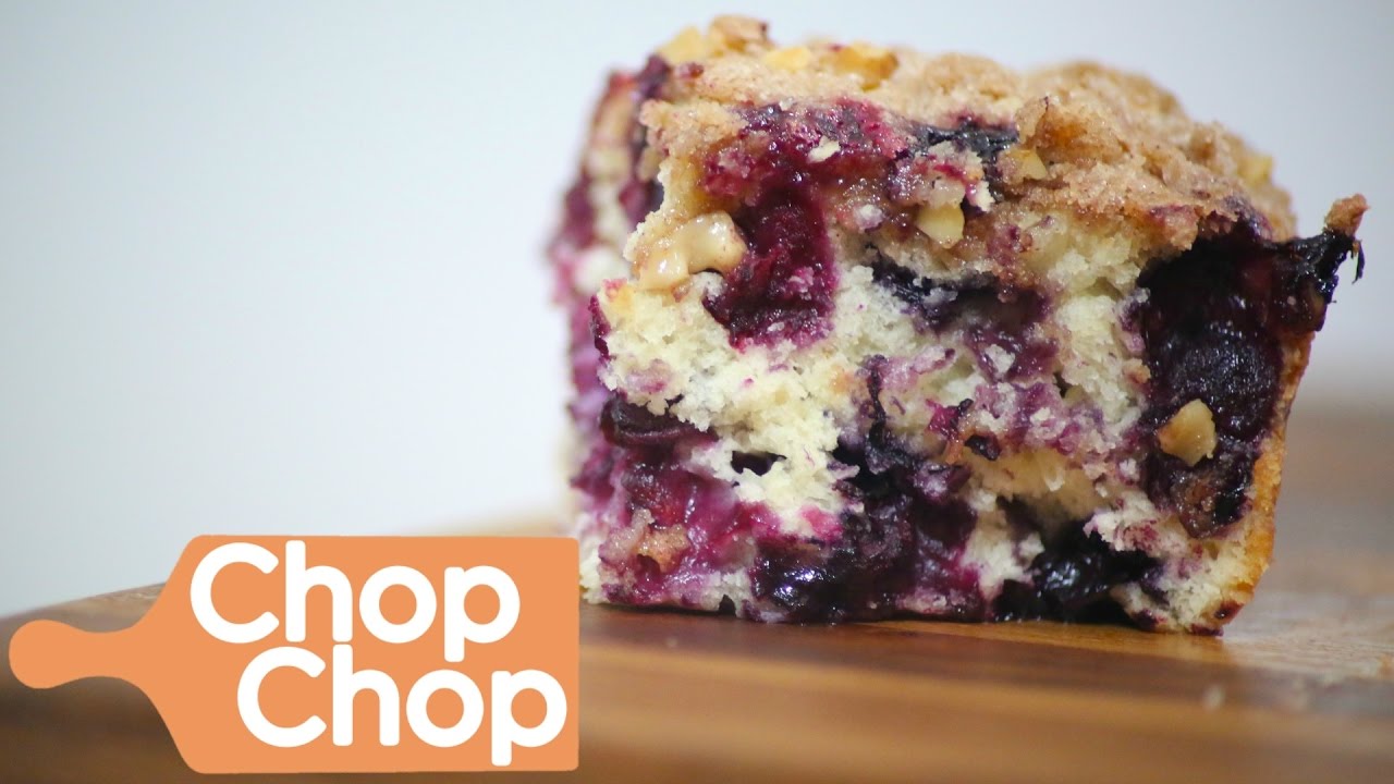 Blueberry Coffee Cake | Chop Chop - YouTube