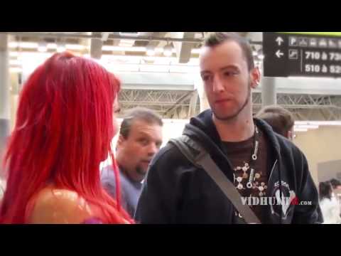 Latex Icon Bianca Beauchamp Tries Pick Up Lines at Comic Con