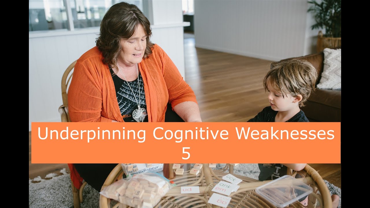 Underpinning Cognitive Weaknesses 5 - YouTube