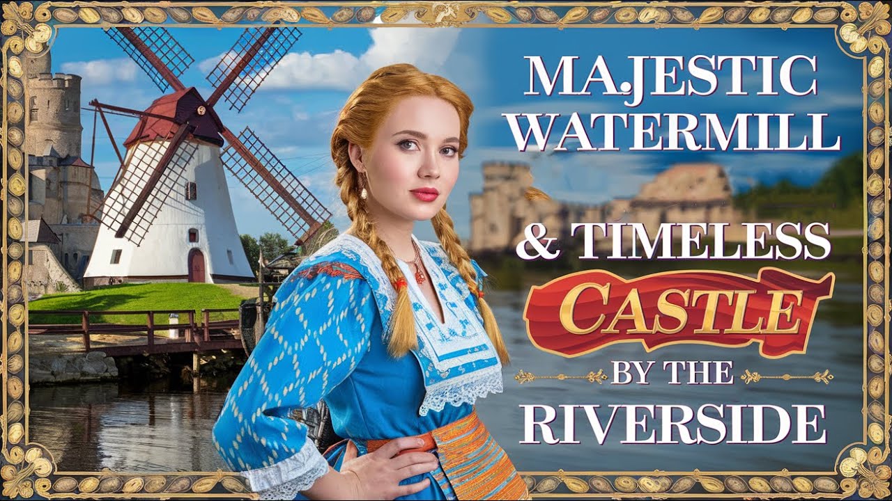 Epic Scenic Views: Majestic Watermill & Timeless Castle by the ...