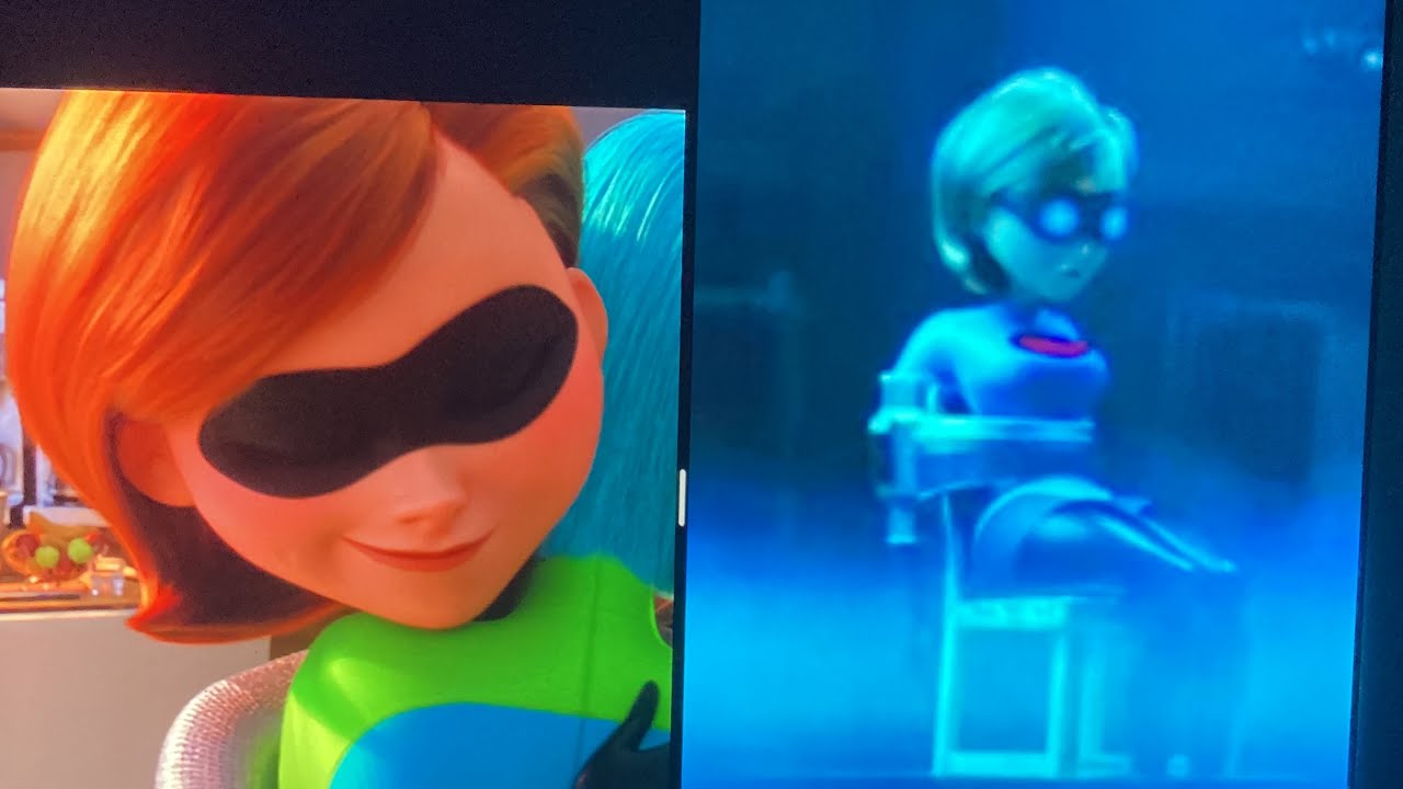 Elastigirl hugs Voyd - YouTube