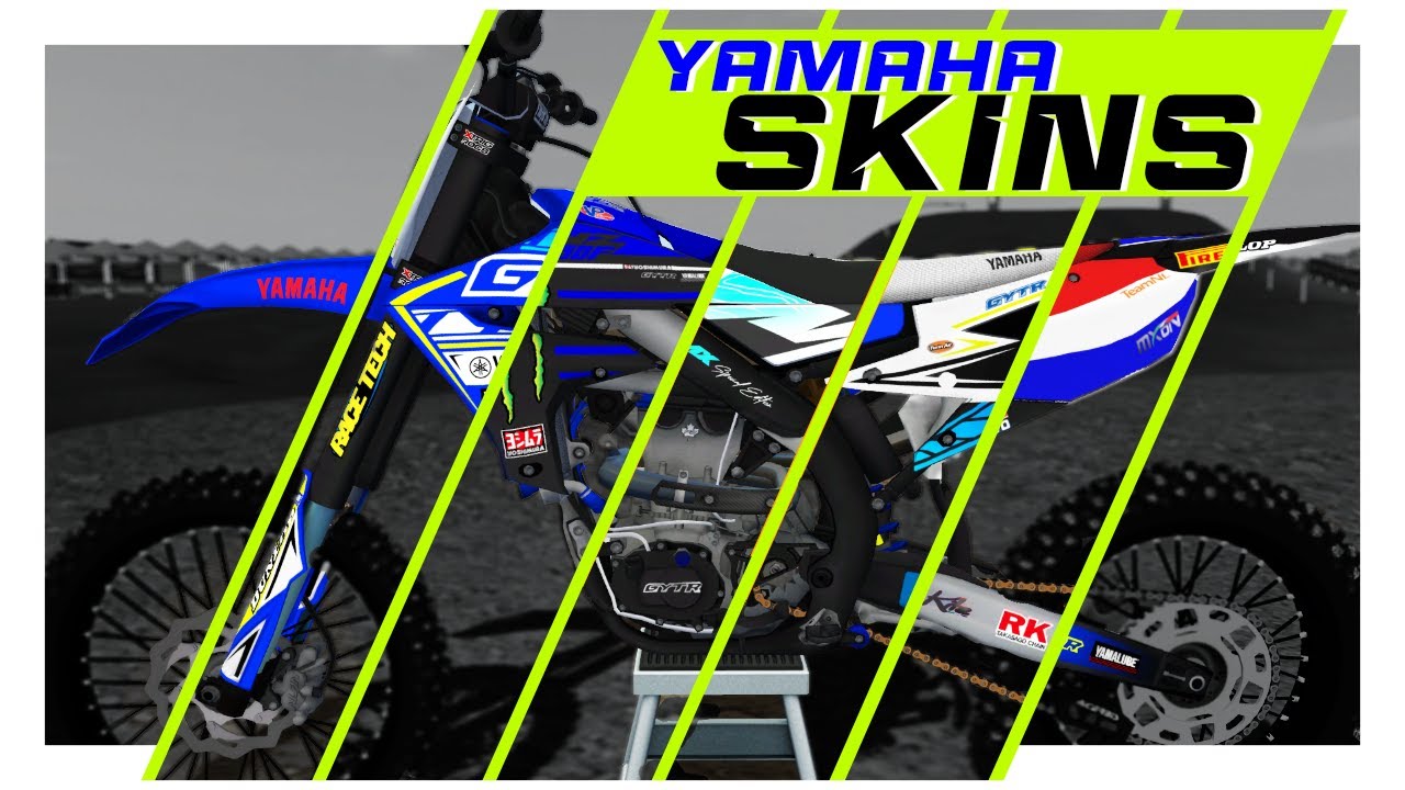 7 MUST HAVE skins for the YAMAHA in MX Bikes!!! - YouTube