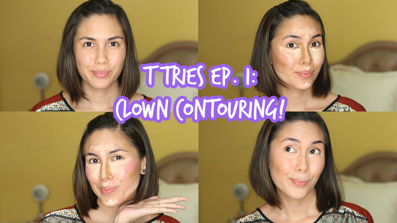 T Tries Ep. 1 | Clown Contouring! (Tutorial/Demo) | Rustyshoes92 - YouTube