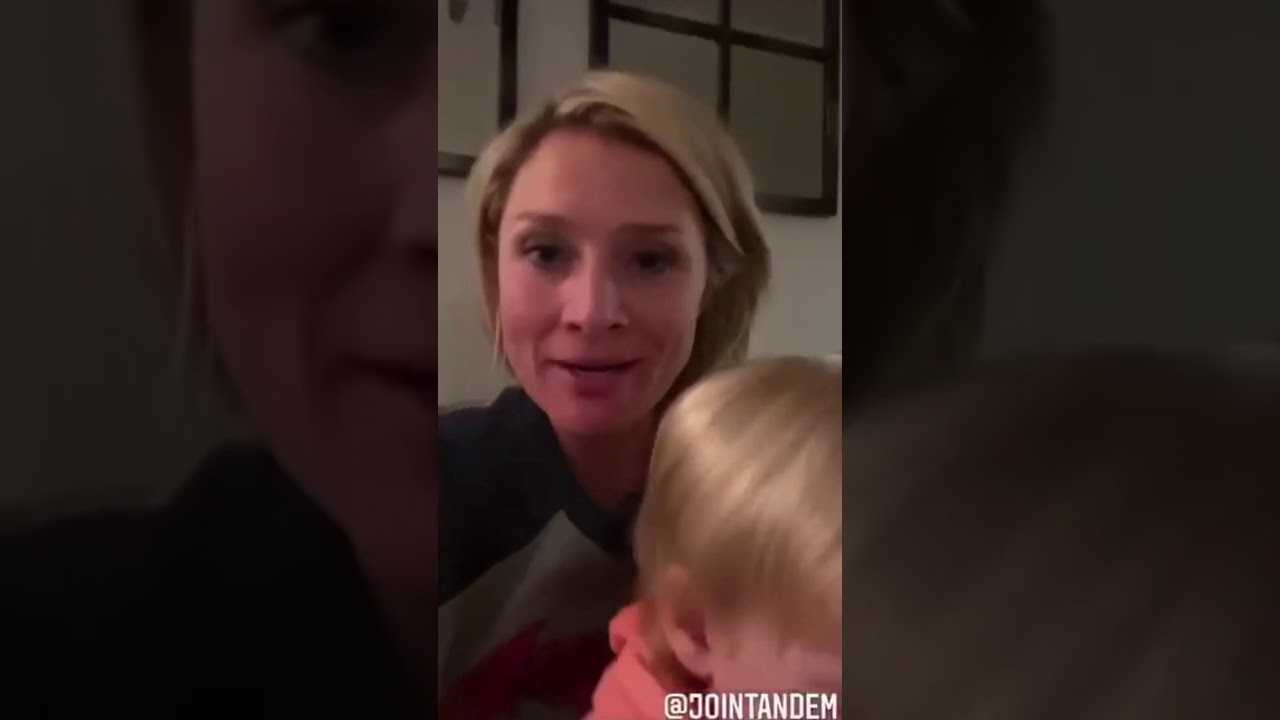 Kelsey Webb of WNCI Morning Zoo talks to parents about her Tandem ...