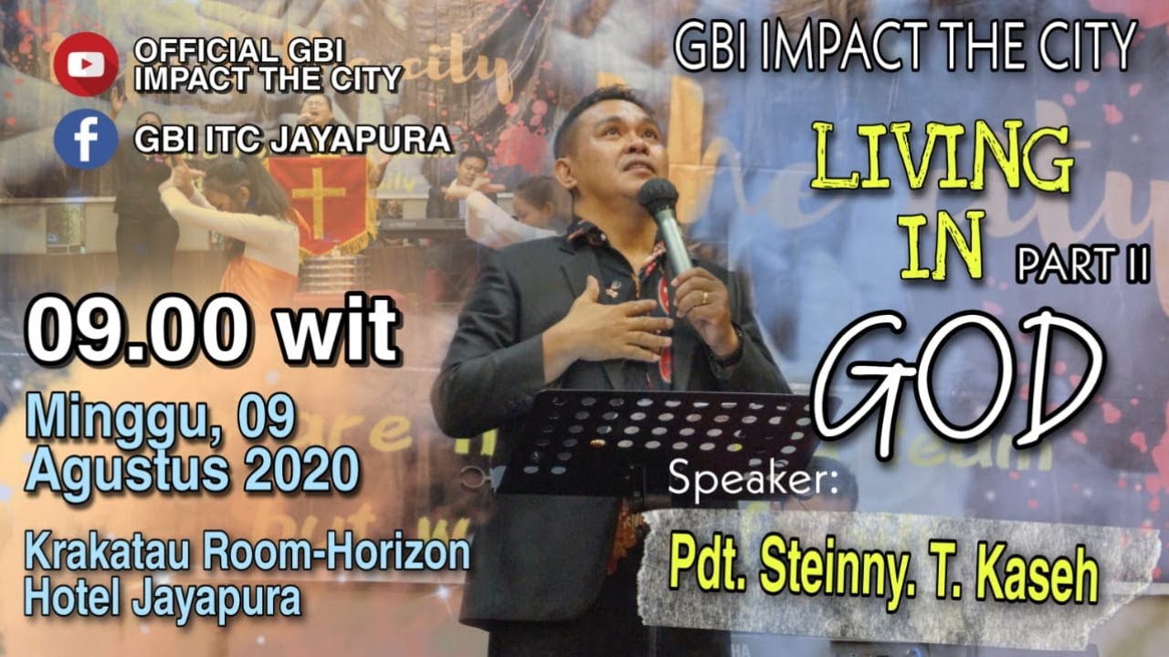 Live Stream OFFICIAL GBI IMPACT THE CITY - YouTube