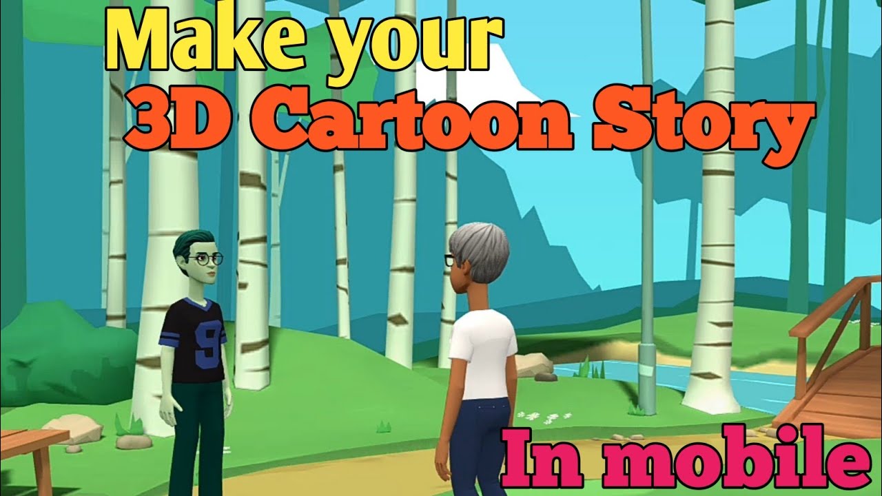 How to make cartoon story video in mobile || Mobile me cartoon story ...