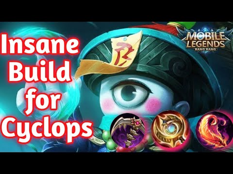 MLBB Cyclops- Insane Build for Cyclops - CYCLOPS BEST BUILD 2021 - YouTube
