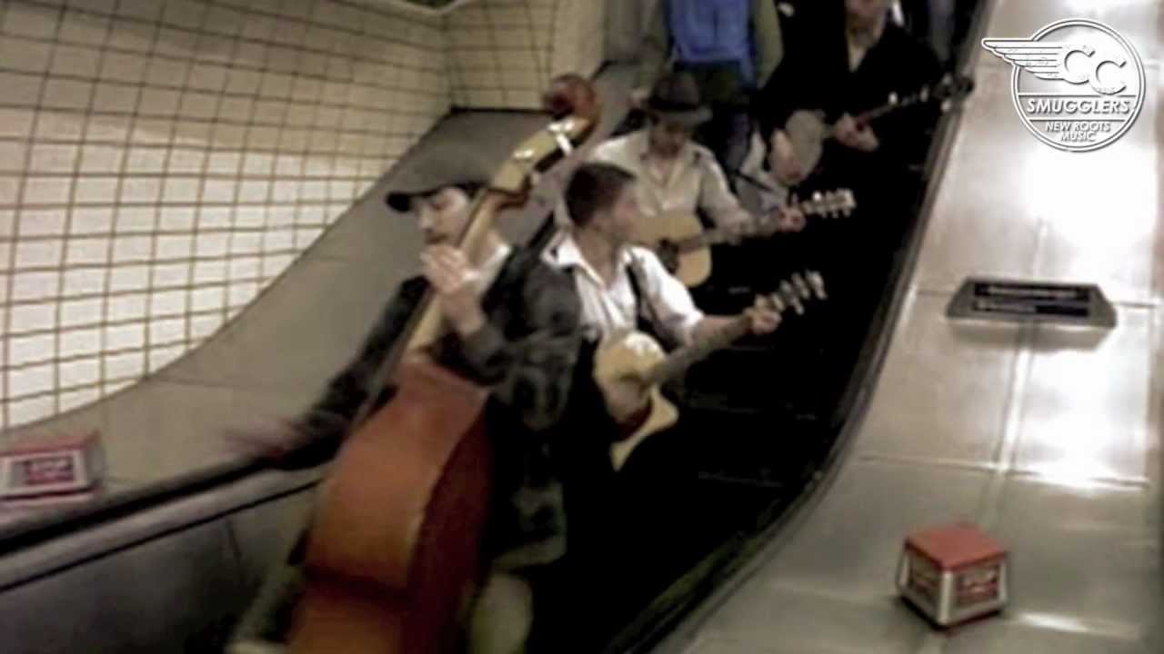 Standing On The Street CC SMUGGLERS - Guerrilla Buskers - YouTube