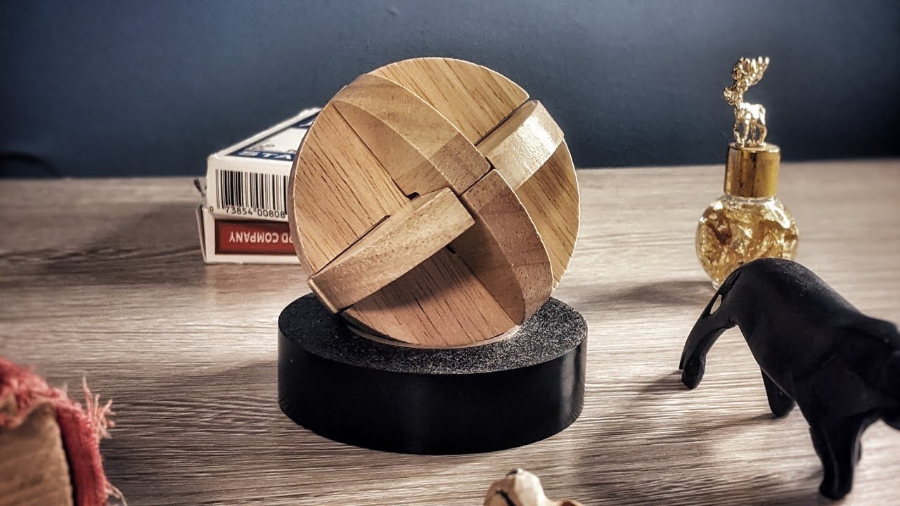 Luban Lock Puzzle Solve - YouTube