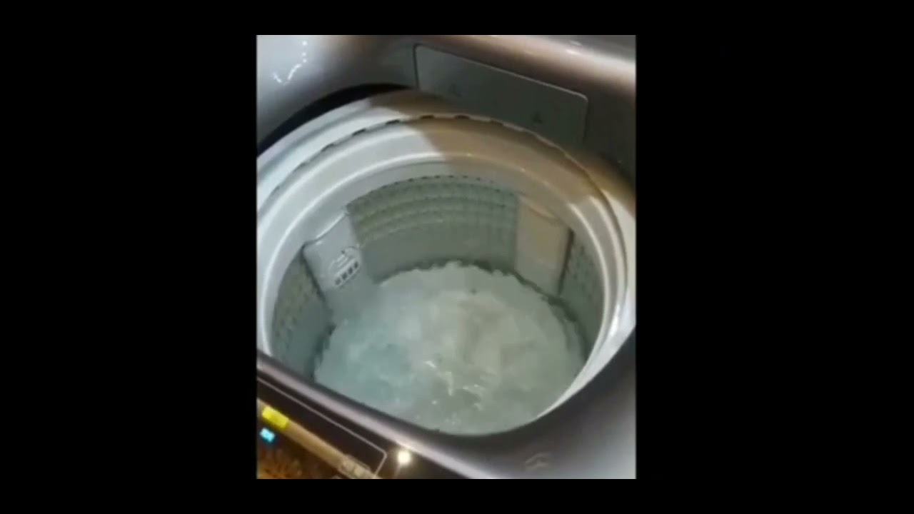 Aqua Washing Machine WaterFall 360° - YouTube