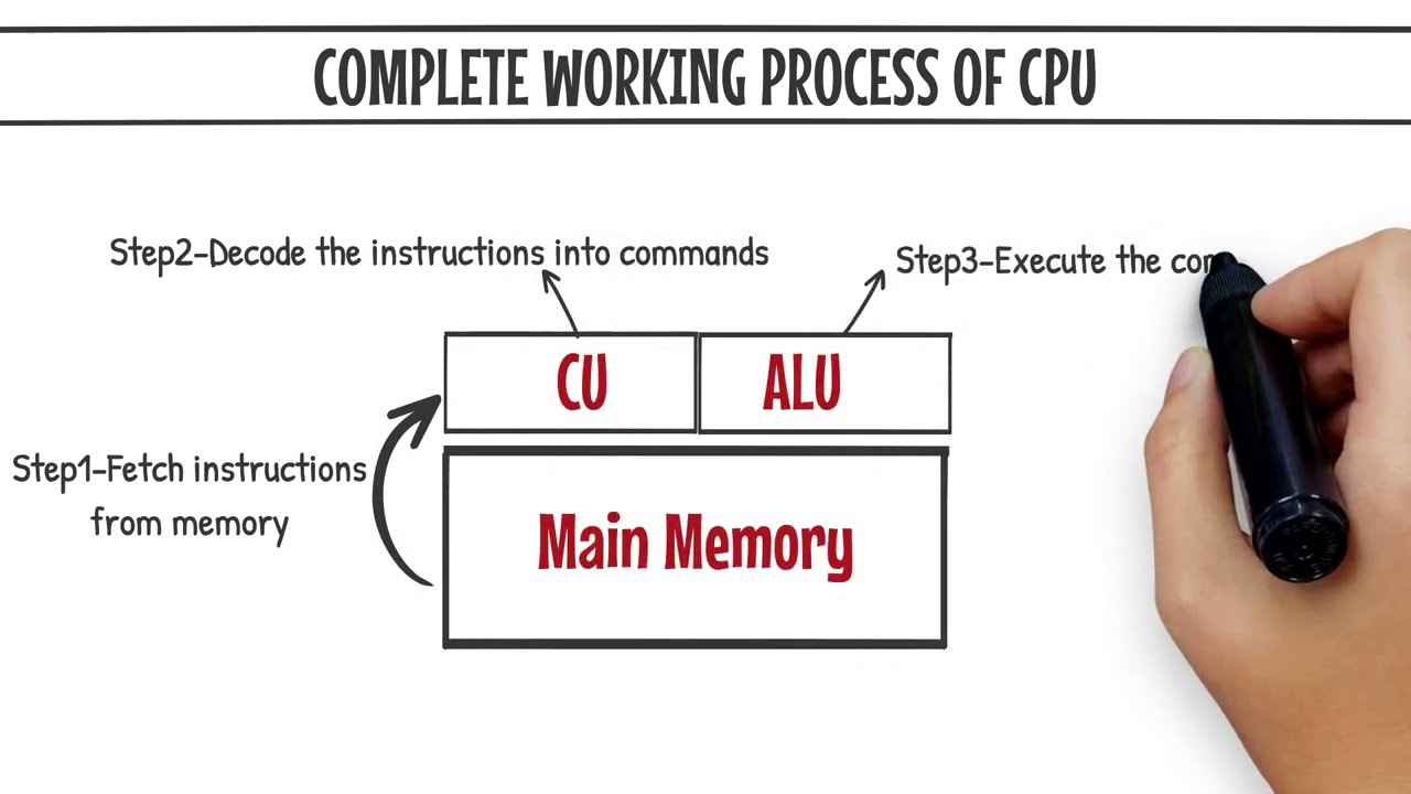 What are the Basic Components of Computer | Internal working of ...