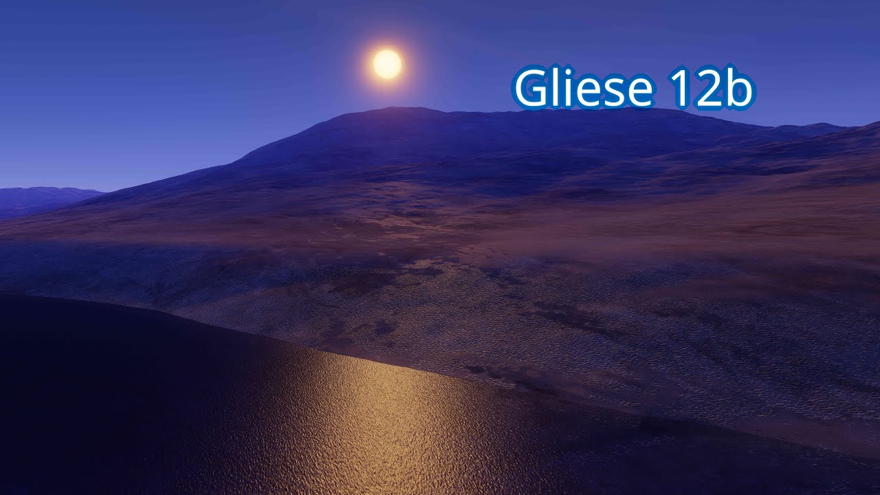 Gliese-12b | spaceengine | Super-Earth | red dwarf | Earth-Size ...