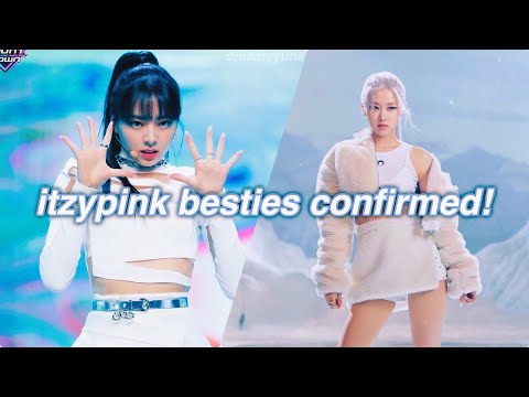 itzy & blackpink moments that just make me happy