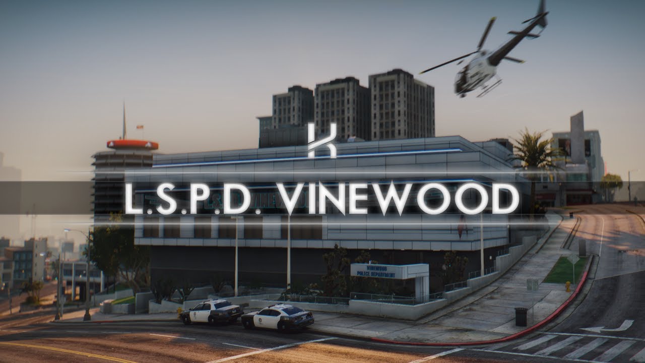 GTA 5 | Vinewood Police Department | MLO Interior - YouTube