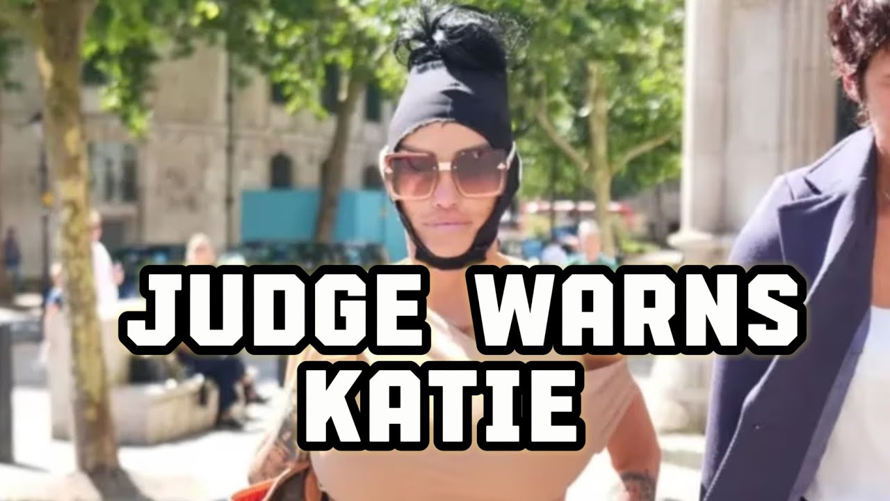 Katie Price, , has been sternly warned by Court Judge Daniel Schaffer to attend a court - YouTube