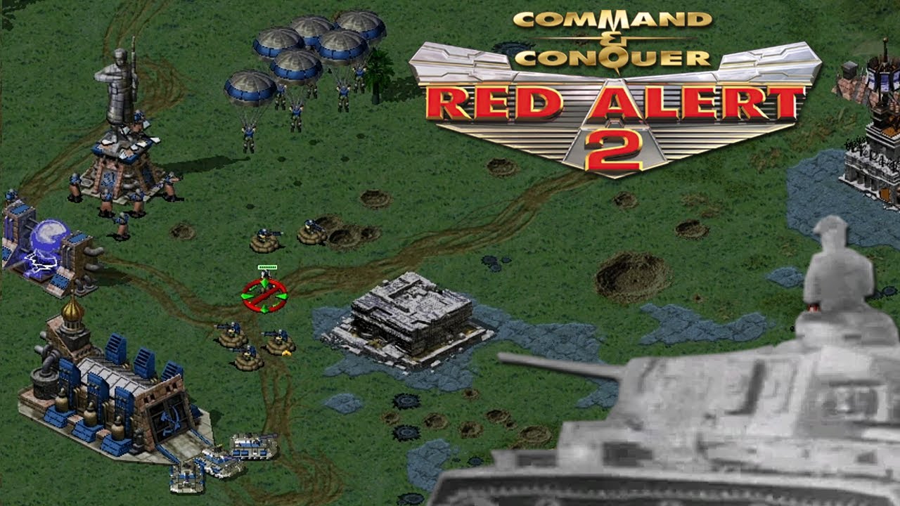 Red Alert 2 - Allies - Mission 9 - Sun Temple - YouTube