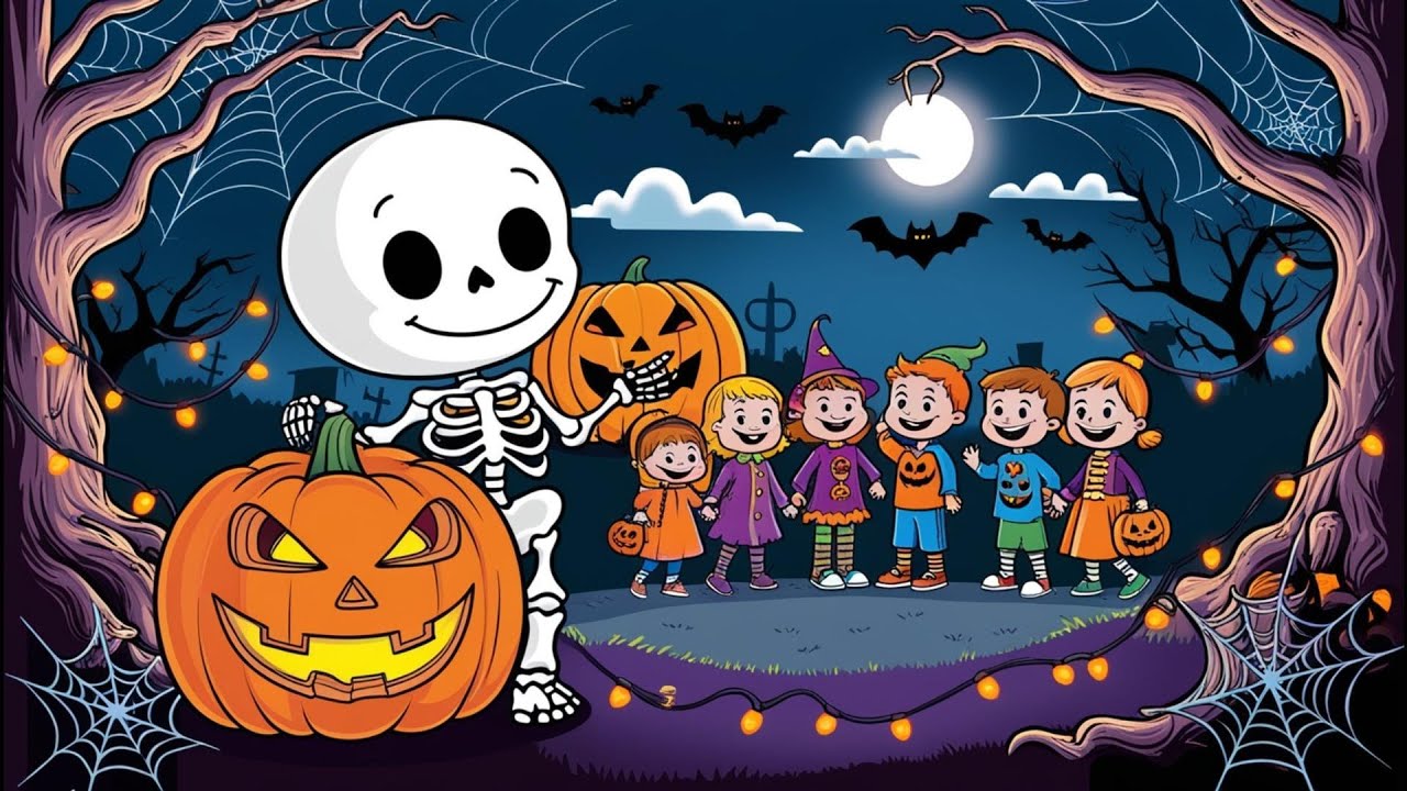 "Spooky Skeleton Celebration: A Night of Frights and Fun" - YouTube