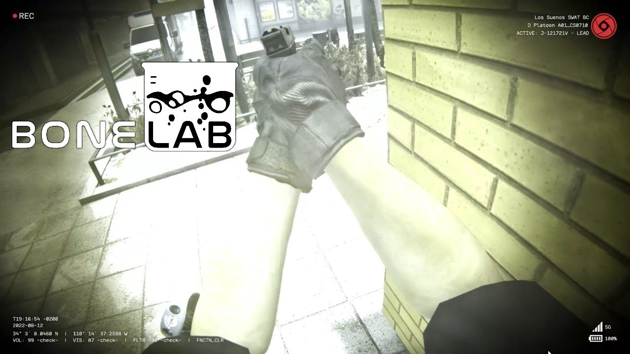 BONELAB; COP BODYCAM VR :TEST VIDEO: BONELAB PCVR #vr #bonelab # ...