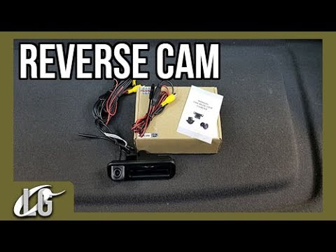 Back Up Cam Installed in Focus for Tesla Style Touch Screen Radio - YouTube