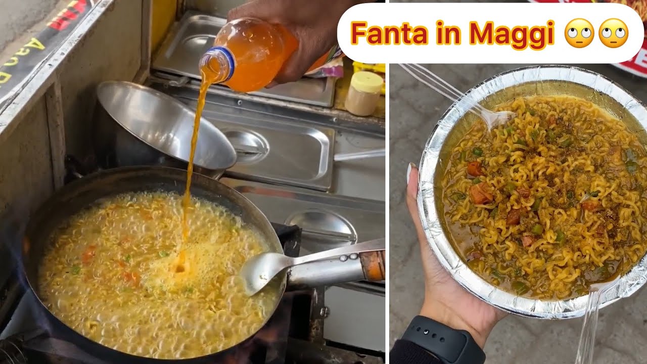 Fanta Maggi in Ghaziabad 🙄🙄 || Most Weird Combination 🥲🥲 - YouTube