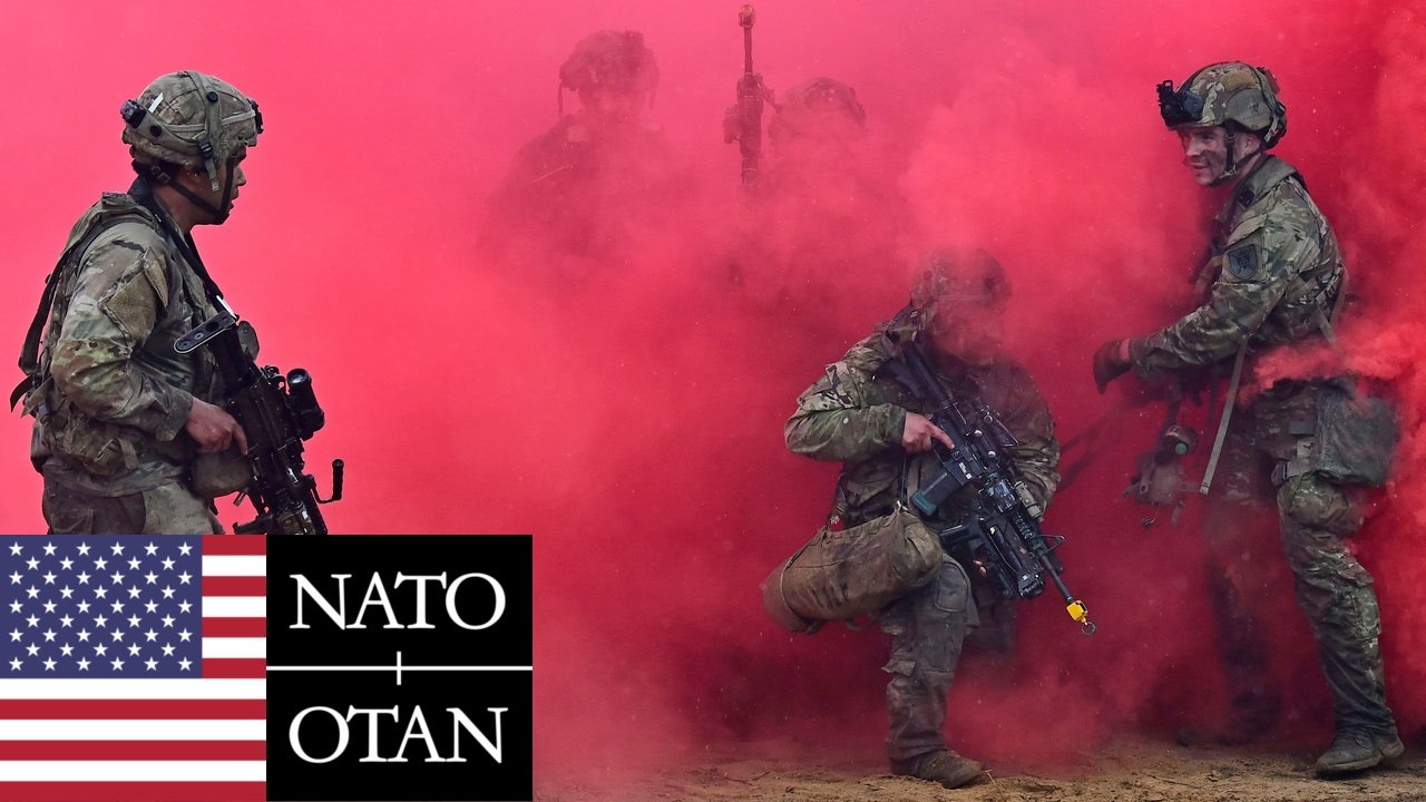 U.S. Army, NATO. Joint allied military exercises in Lithuania. - YouTube