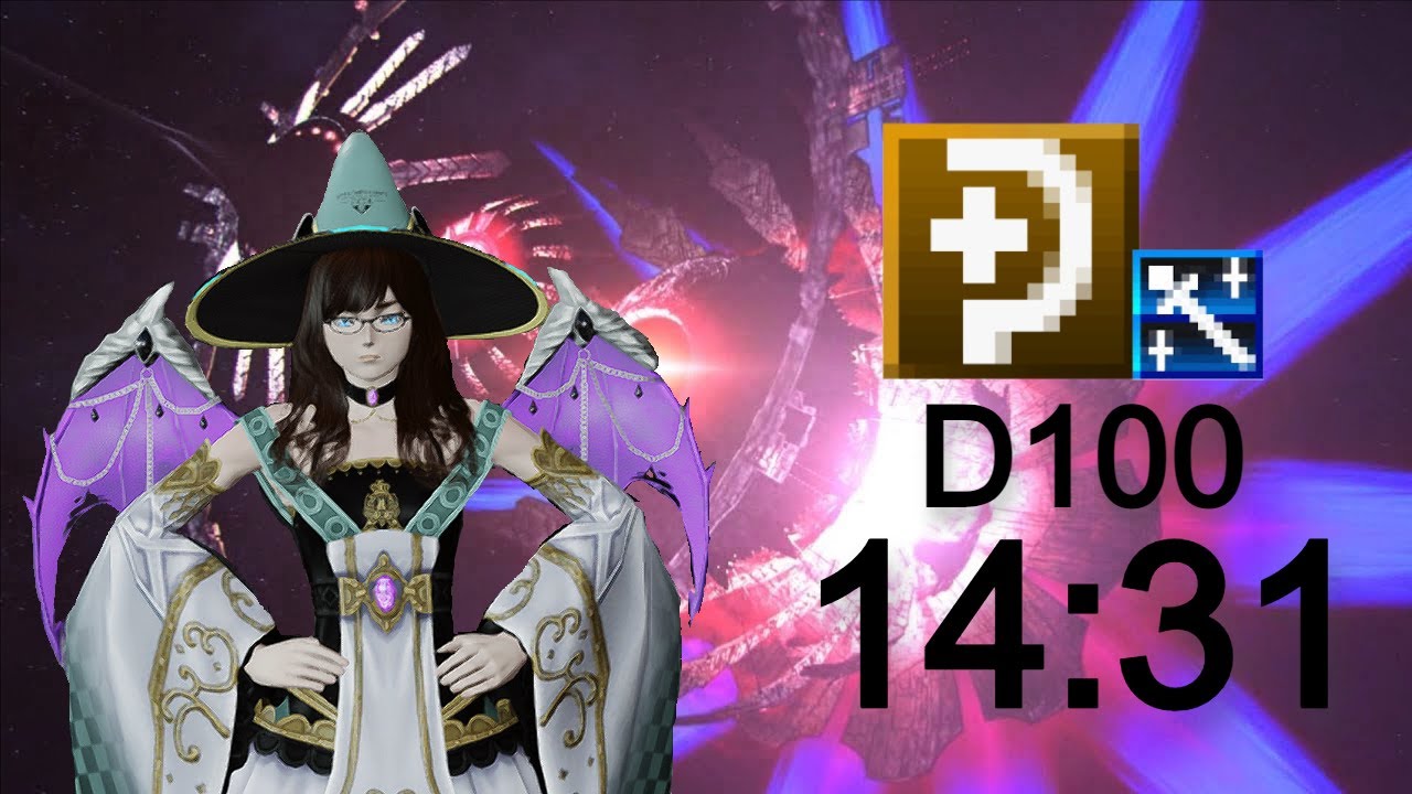Pso2 Global - Techter Wand D100 14:31 Final Battle: Space-Time ...