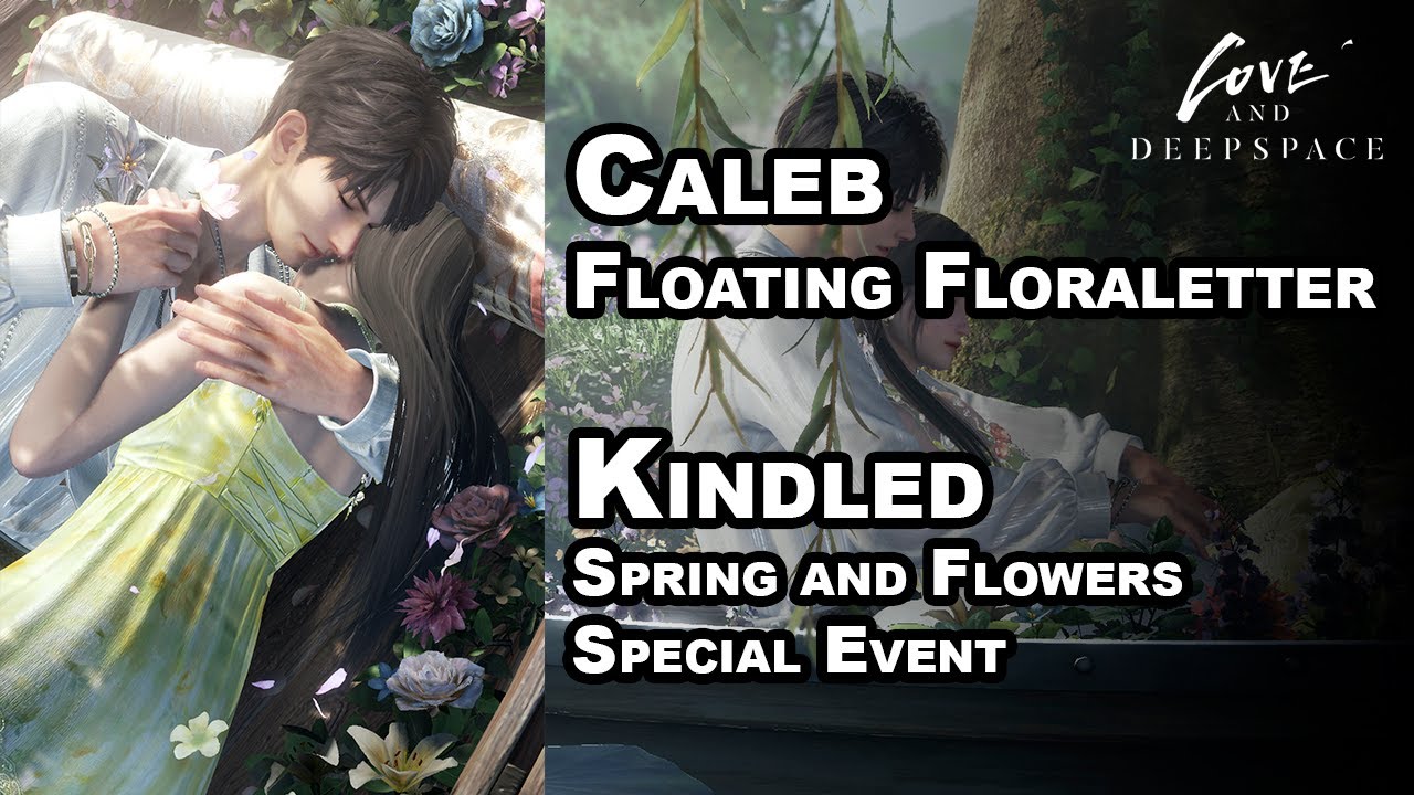 Caleb | Floating Floraletter | Kindled | Spring and Flowers Event - YouTube