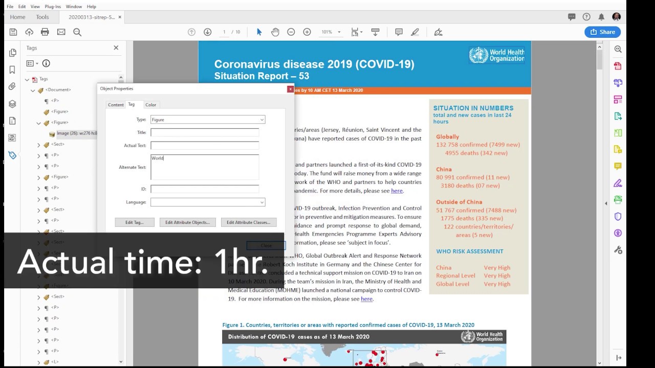 PDF Remediation in 8 minute Time lapse - 1 hour - YouTube