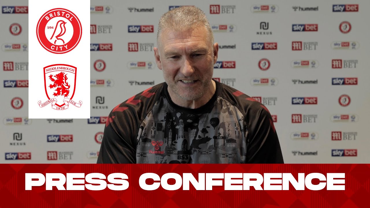 Nigel Pearson speaks to the media ahead of Middlesbrough match up - YouTube