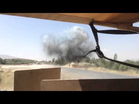 Big IED in Wardak - YouTube