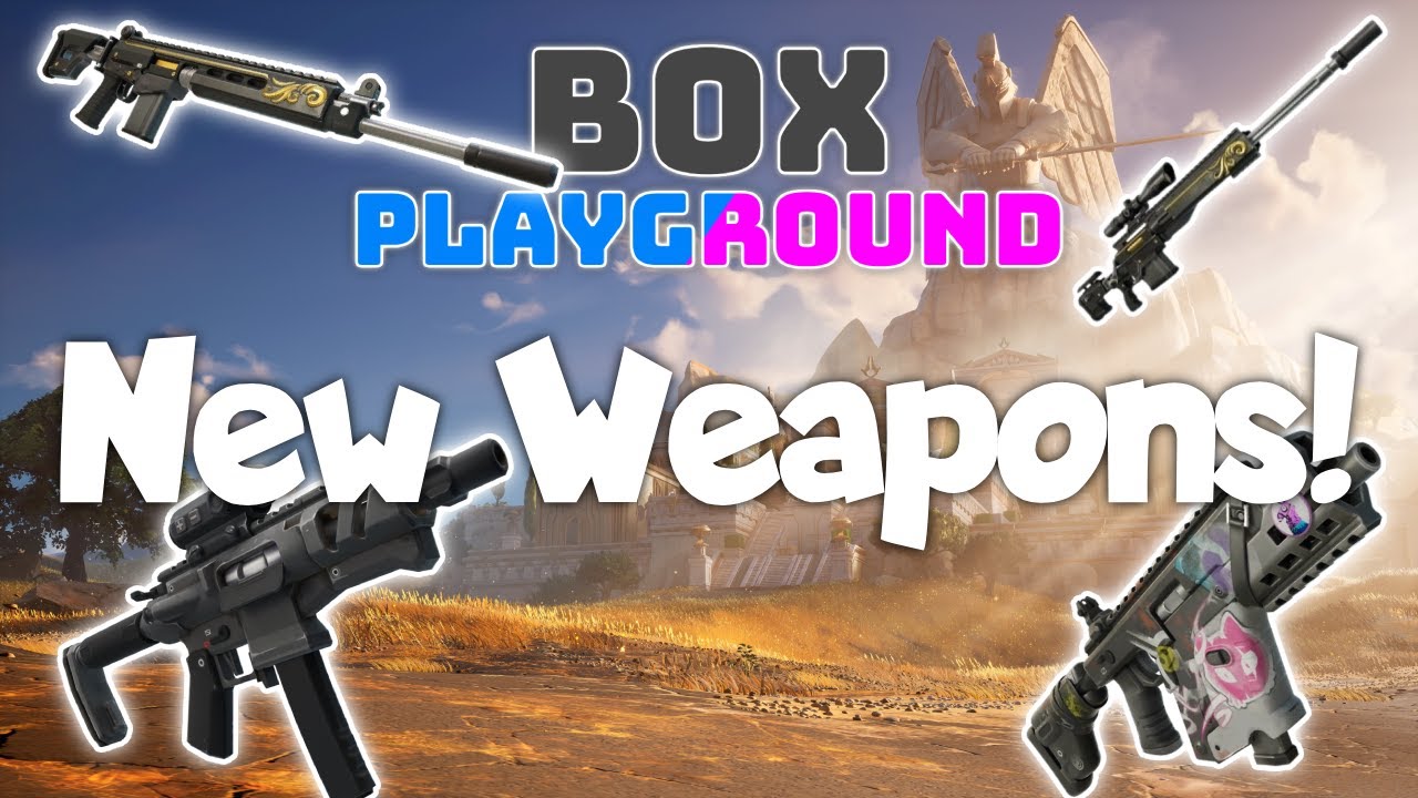 New Weapons | Box Playground | Fortnite Creative - YouTube