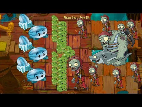 Winter Melon and Melon Pult vs Gargantuar Pirate - Pvz 2 - YouTube