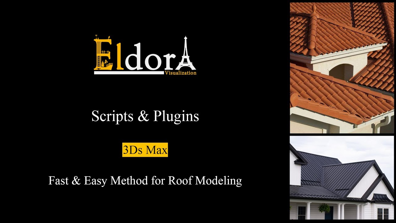 Fast & Easy Method for Roof Modeling - YouTube