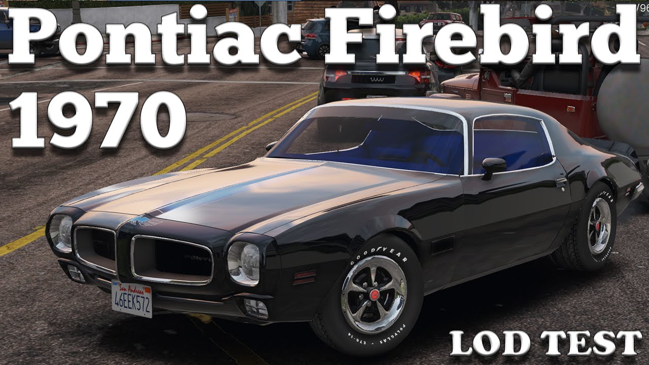 GTA V PC Mods - 1970 Pontiac Firebird [DOWNLOAD] - YouTube