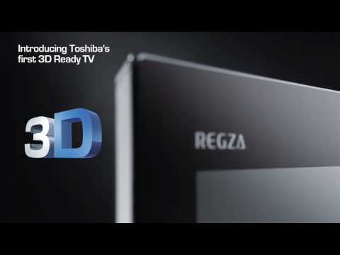 REGZA WL series -- Toshiba's first range of 3D Televisions - YouTube