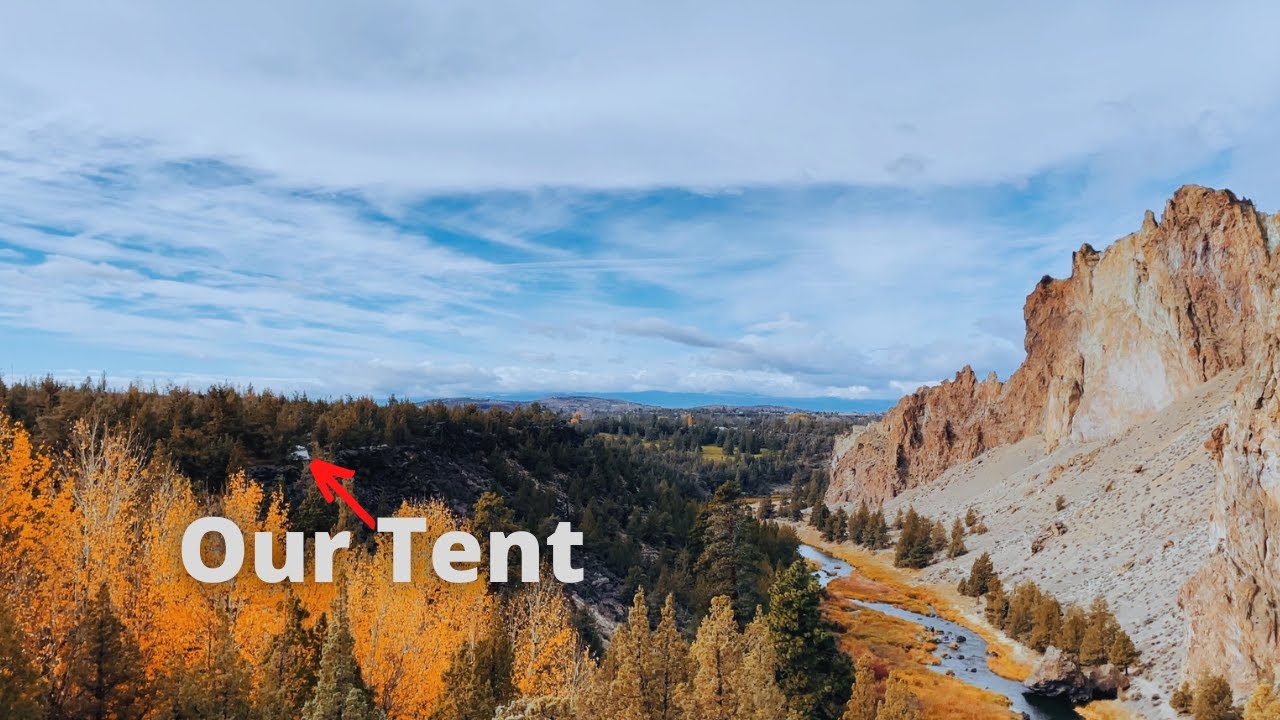 Fall Tent Camping Without a Stove - YouTube