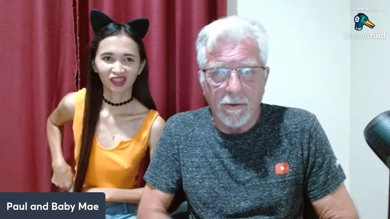 Paul Live in the Philippines with Baby Mae - YouTube