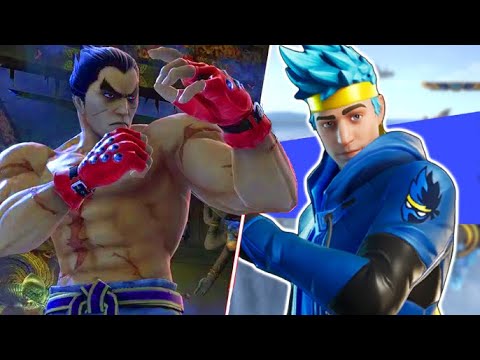 FORTNITE X TEKKEN - Recorded on Nintendo Switch OLED model - YouTube