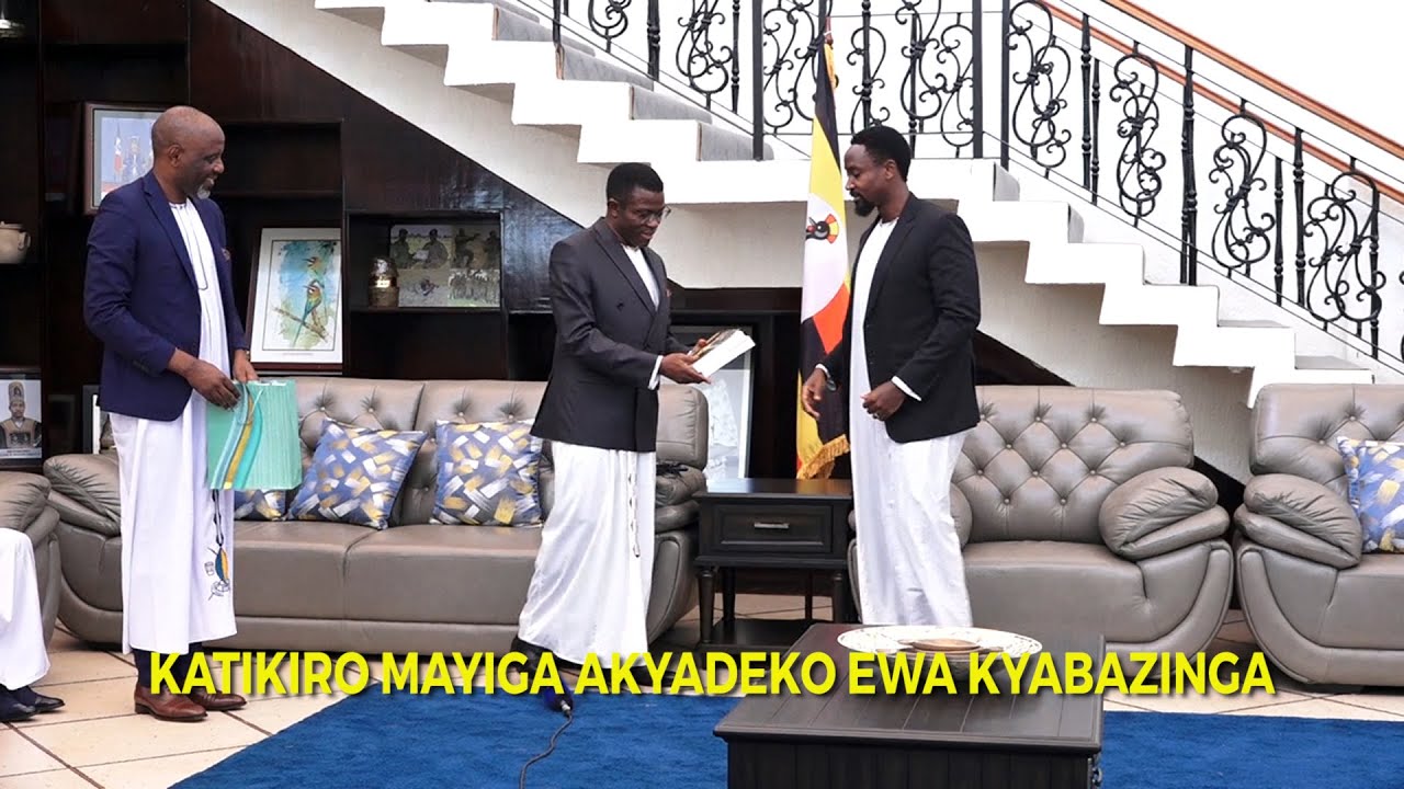 KATIKIRO CHARLSE PETER MAYIGA AKYADEKO EWA KYABAZINGA MU LUBIRI ASABYE ...