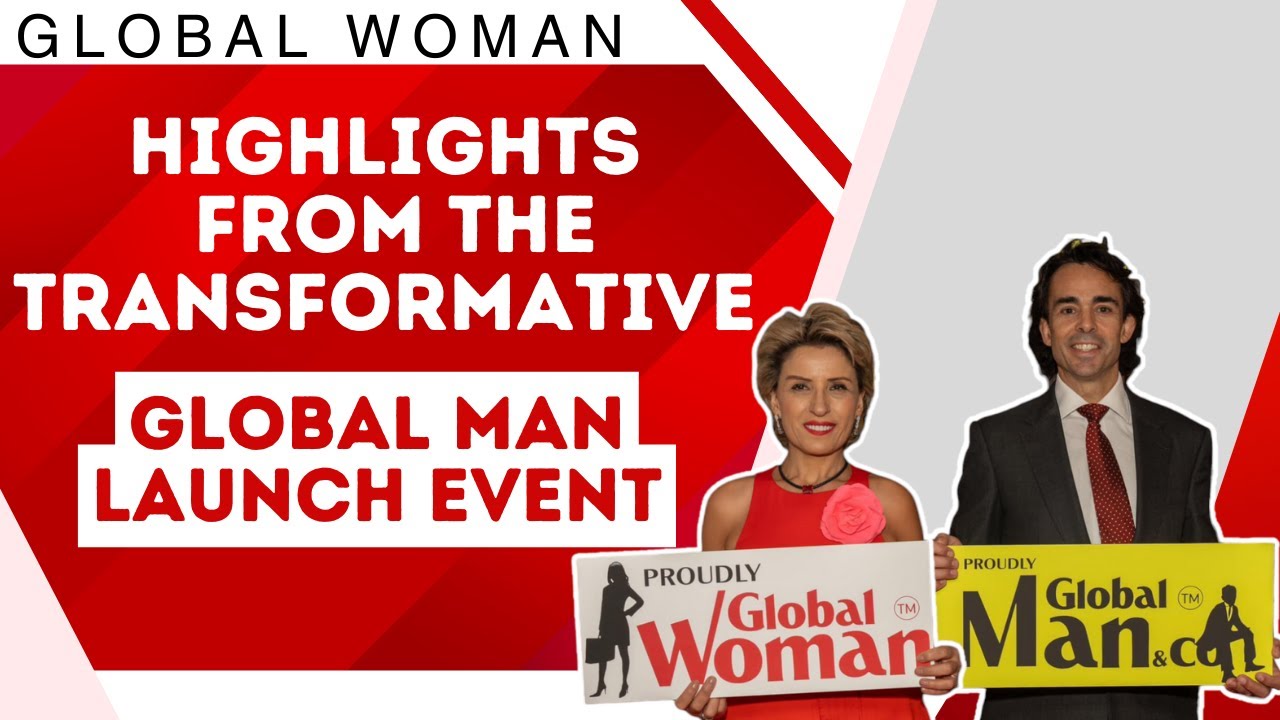 Highlights from the Transformative Global Man Launch Event - YouTube