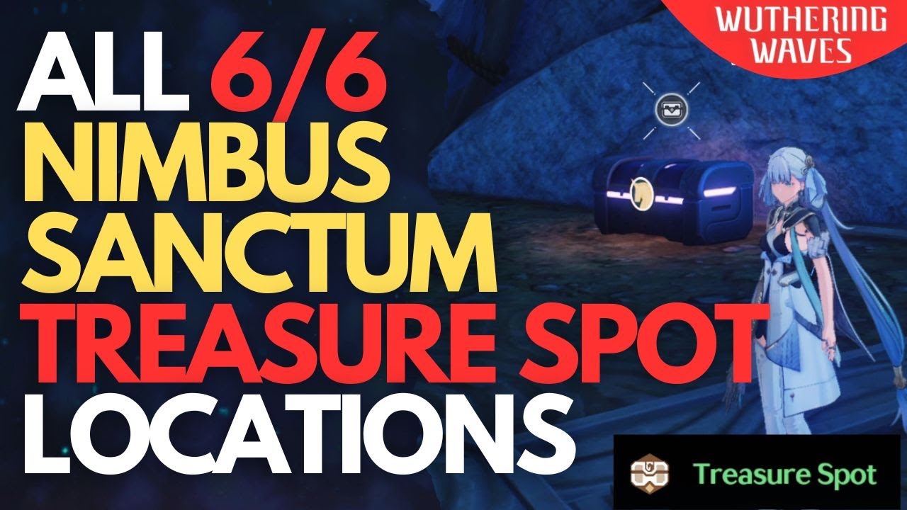 All Nimbus Sanctum Treasure Spot Chest Wuthering Waves - YouTube