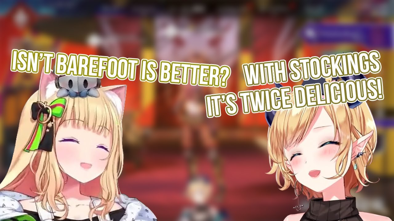 Choco-Sensei Want to Get Teared When Wearing Thin Stockings [Hololive ...