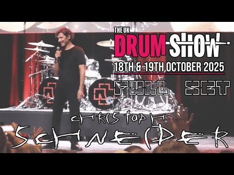 Christoph Schneider At The UK Drum Show, Liverpool 2025 | Full Set