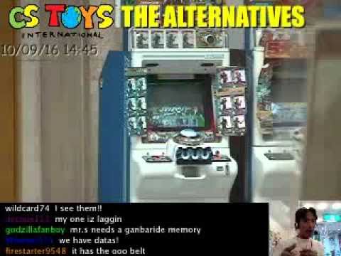 OOO's Medal Scanner on Ganbaride Arcade Game Machine - YouTube